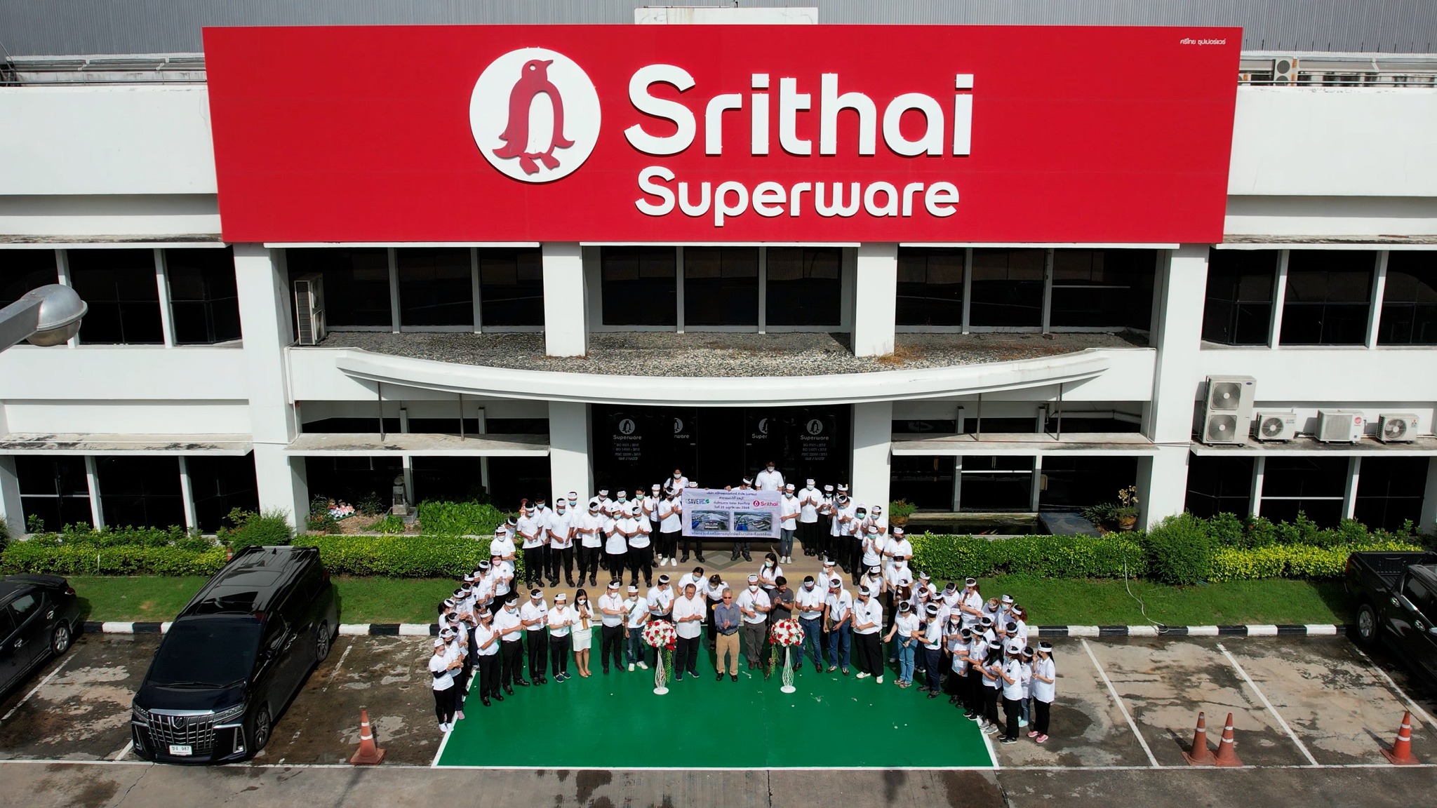 Srithai Superware Amata City launches 1MW solar power system - Powervault Solar -รับติดตั้งระบบ ...